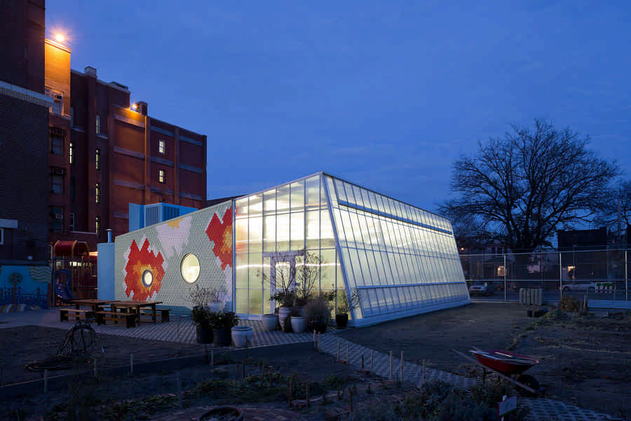 PS 216 Outdoor Classroom - BC Greenhouses